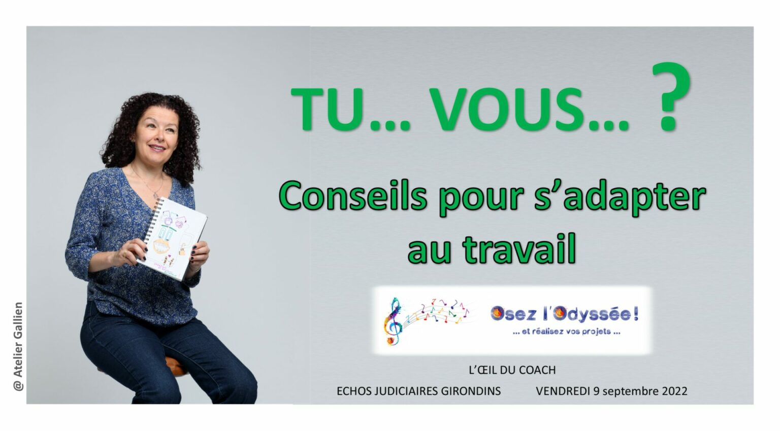 Tutoiement et Vouvoiement au travail ? - Osez l'Odyssée